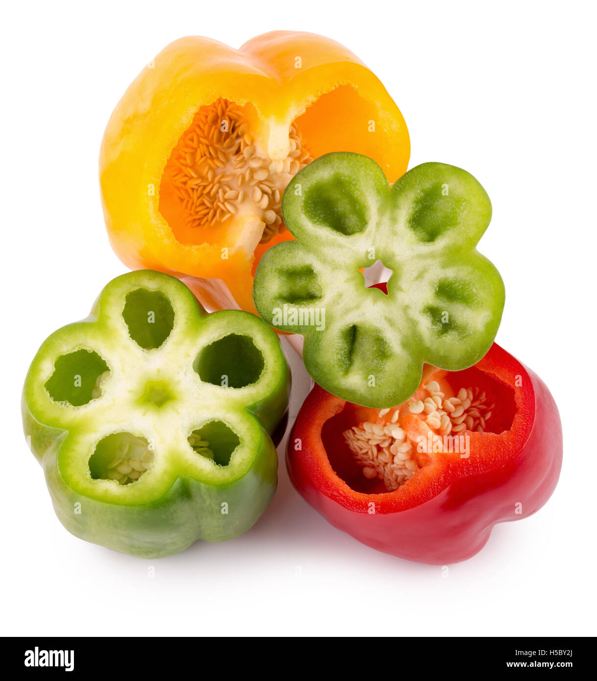 Sliced pepper background hi-res stock photography and images - Alamy