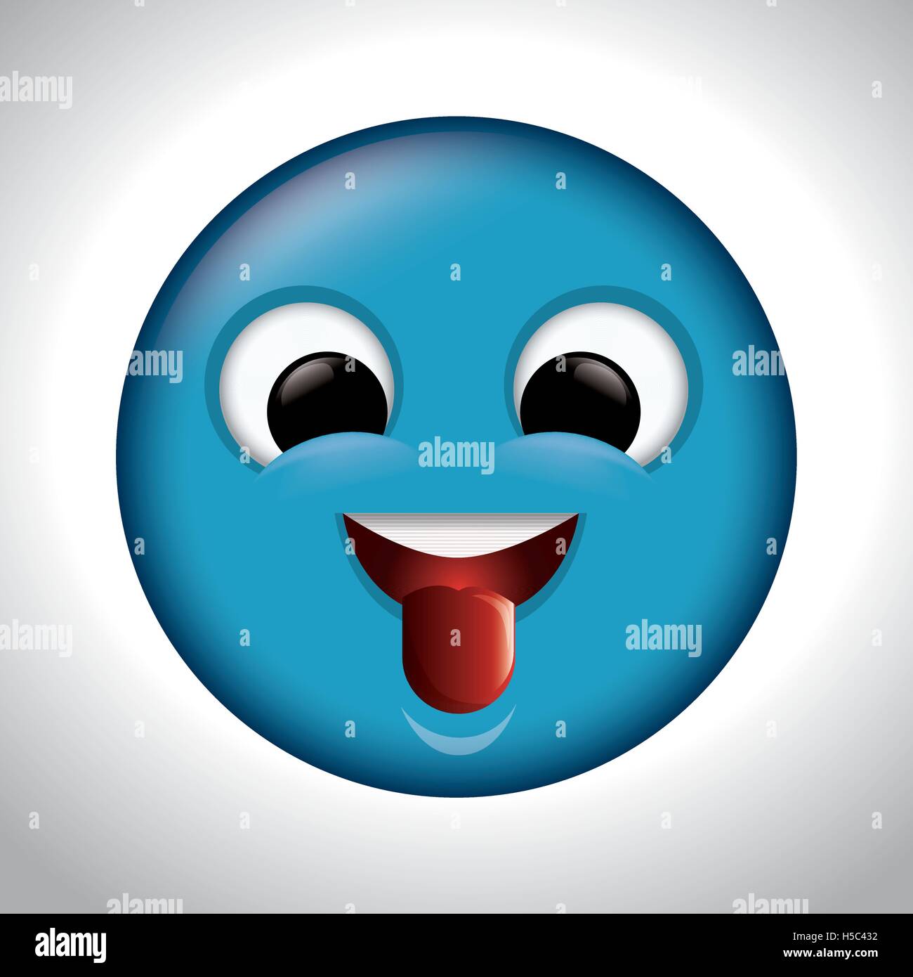 playful emoticon tongue out icon Stock Vector Image & Art - Alamy