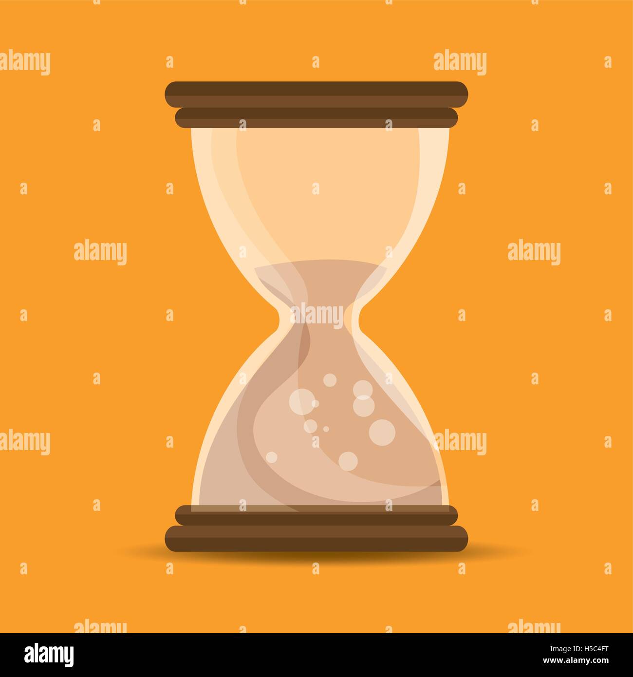 sand clock time school education online symbol Stock Vector Image & Art ...
