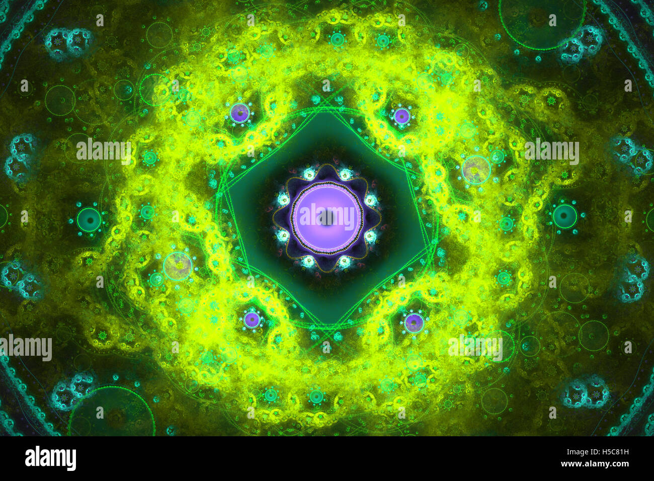 Fractal mathematic algorithm generated art picture illustration can ...