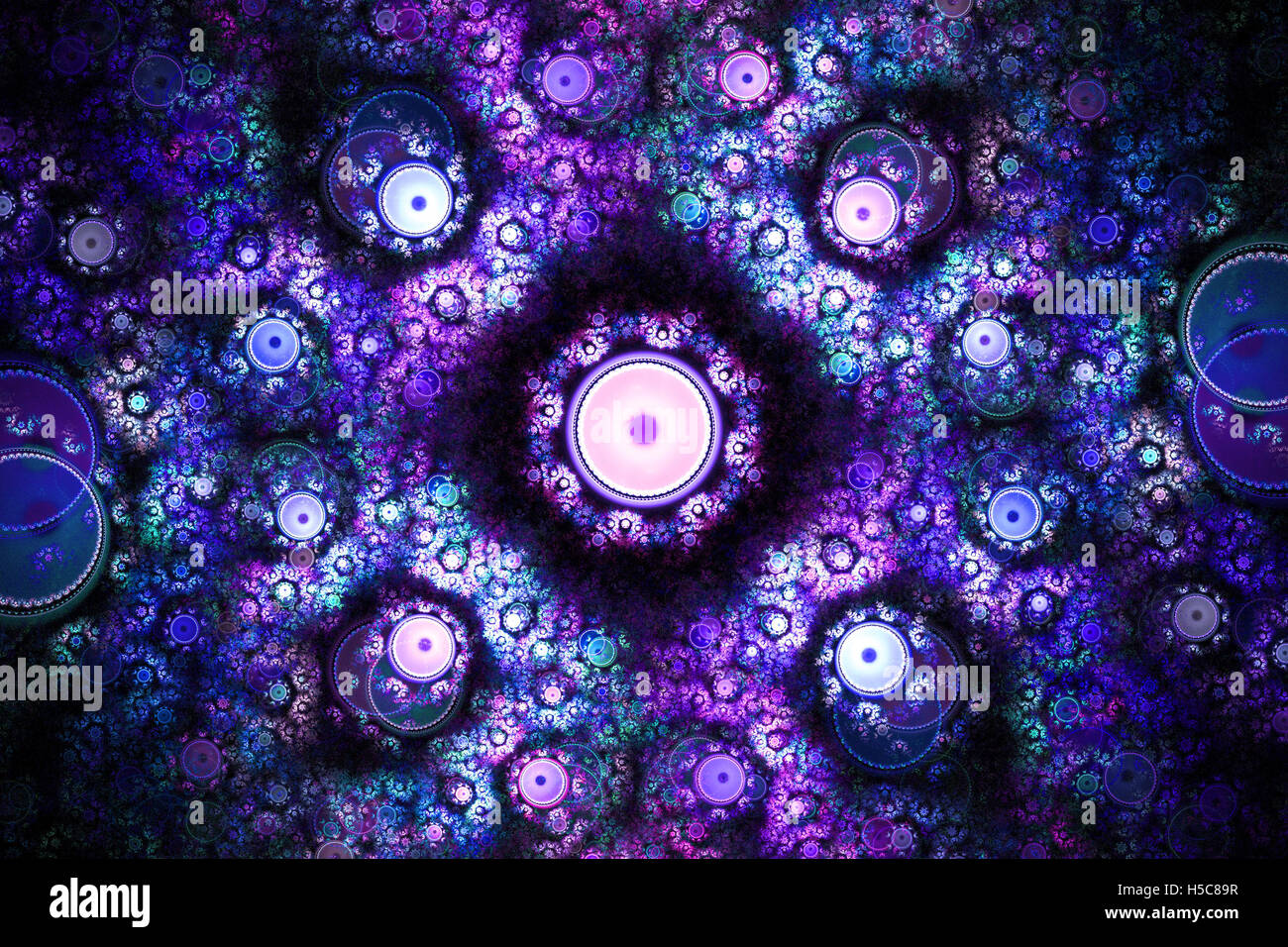 Fractal mathematic algorithm generated art picture illustration can ...