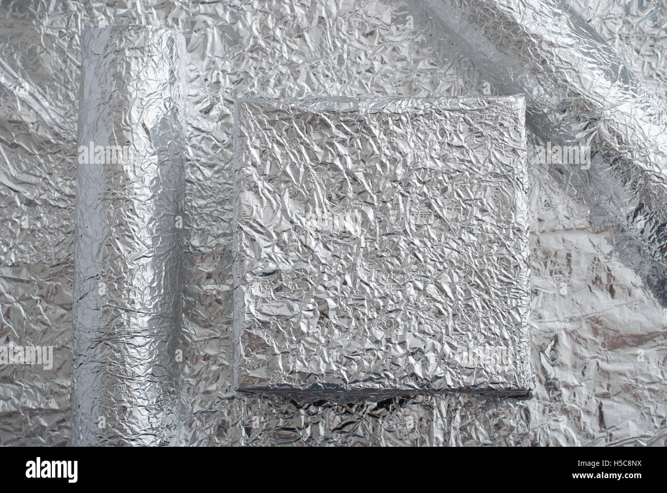 aluminium foil figures Stock Photo - Alamy