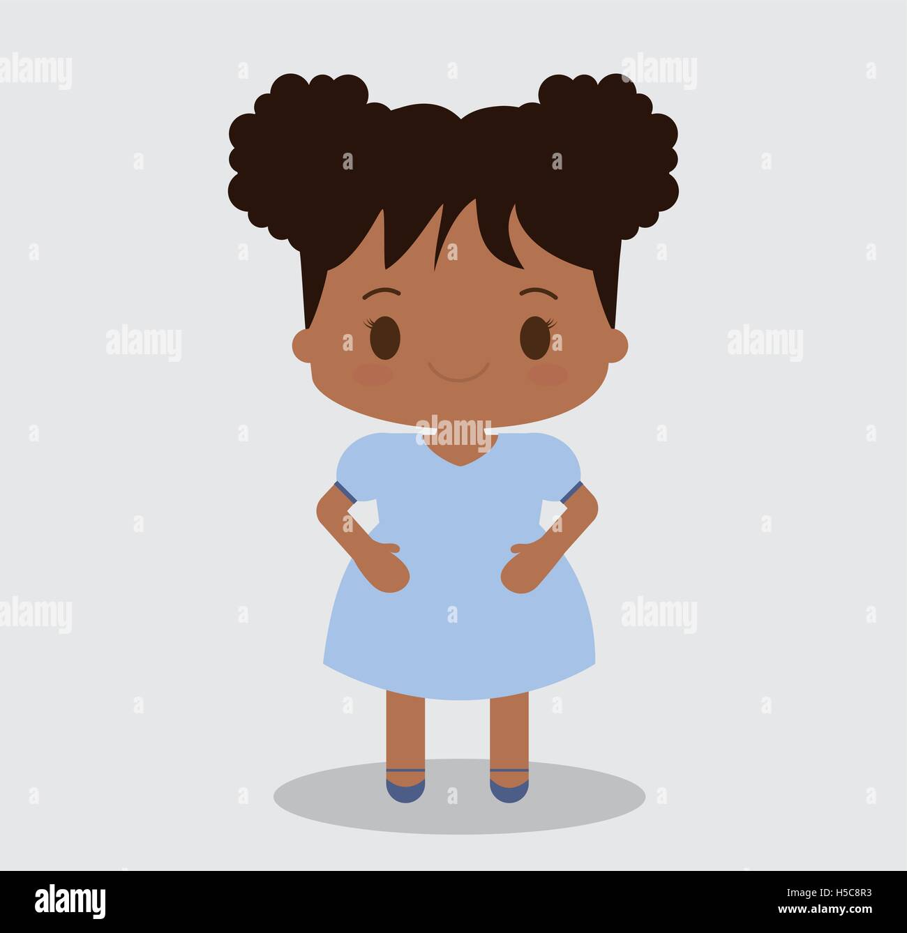 Girl kid cartoon design Stock Vector Image & Art - Alamy