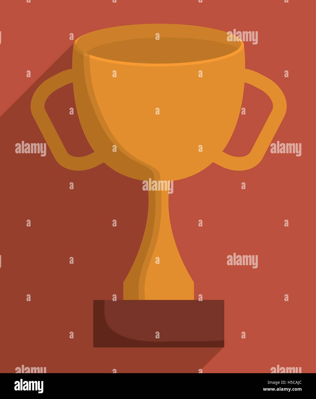 Gold trophy cup design Stock Vector Image & Art - Alamy