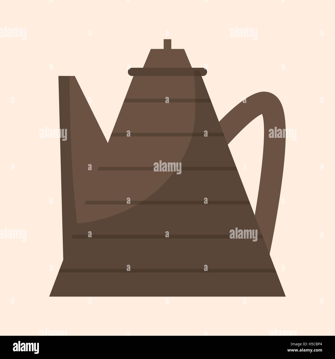 Kettle of Coffee shop design Stock Vector Image & Art - Alamy