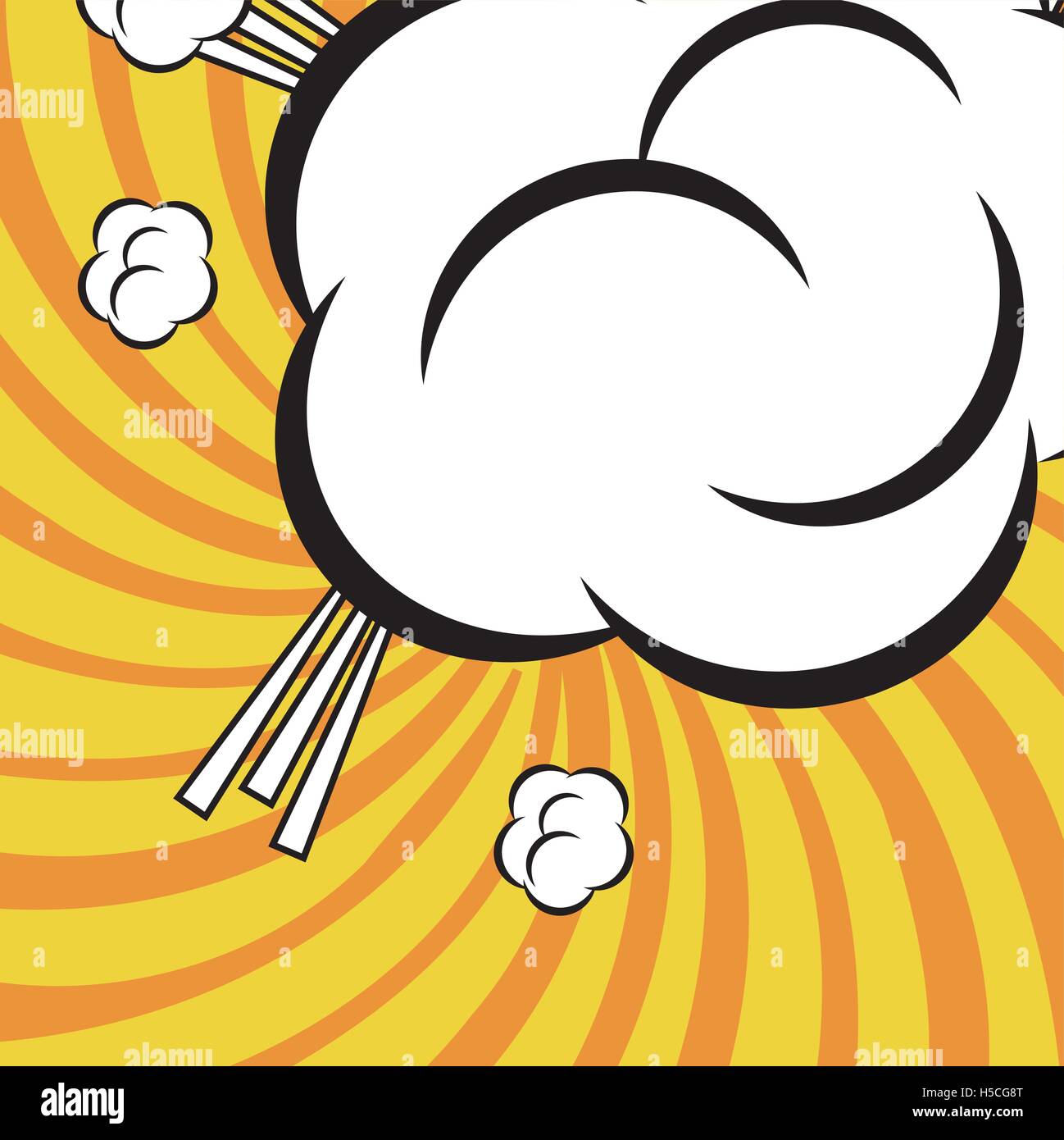 Retro and Pop art bubble design Stock Vector Image & Art - Alamy
