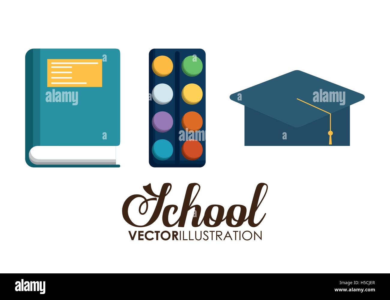 School supply and object design Stock Vector Image & Art - Alamy