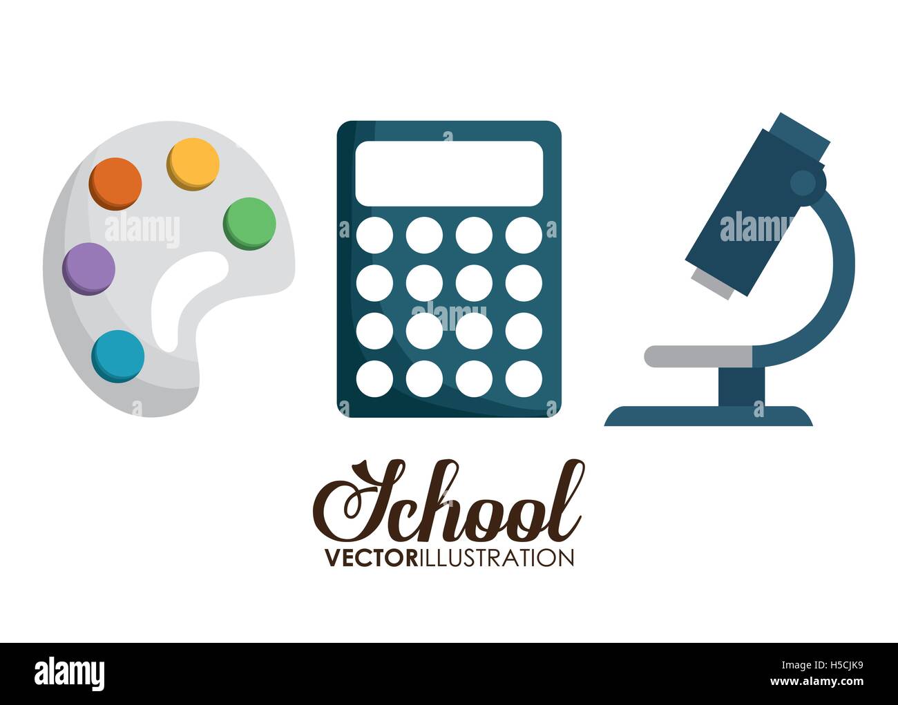 School supply and object design Stock Vector Image & Art - Alamy