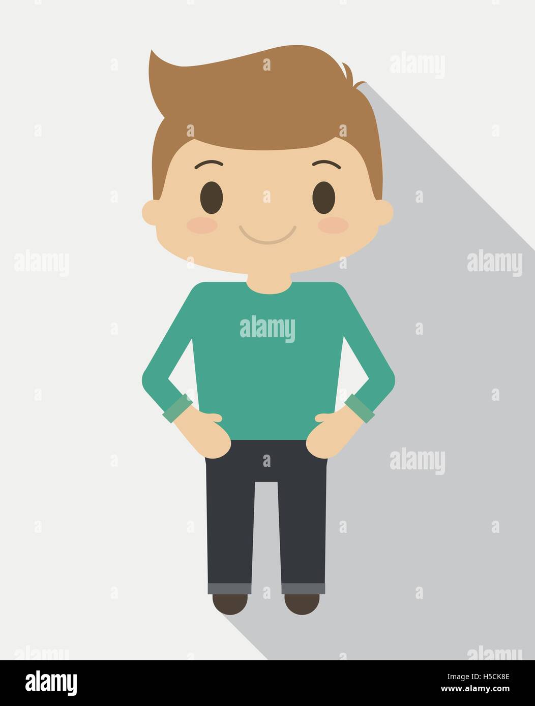 Boy kid cartoon design Stock Vector Image & Art - Alamy