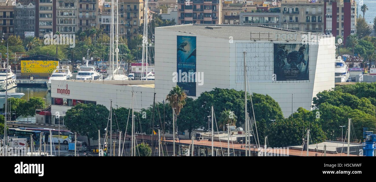 Barcelona Aquarium at Port Vell Stock Photo - Alamy