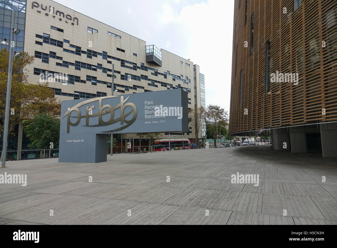 PRBB building - Biomedical Research Center in Barcelona Stock Photo - Alamy