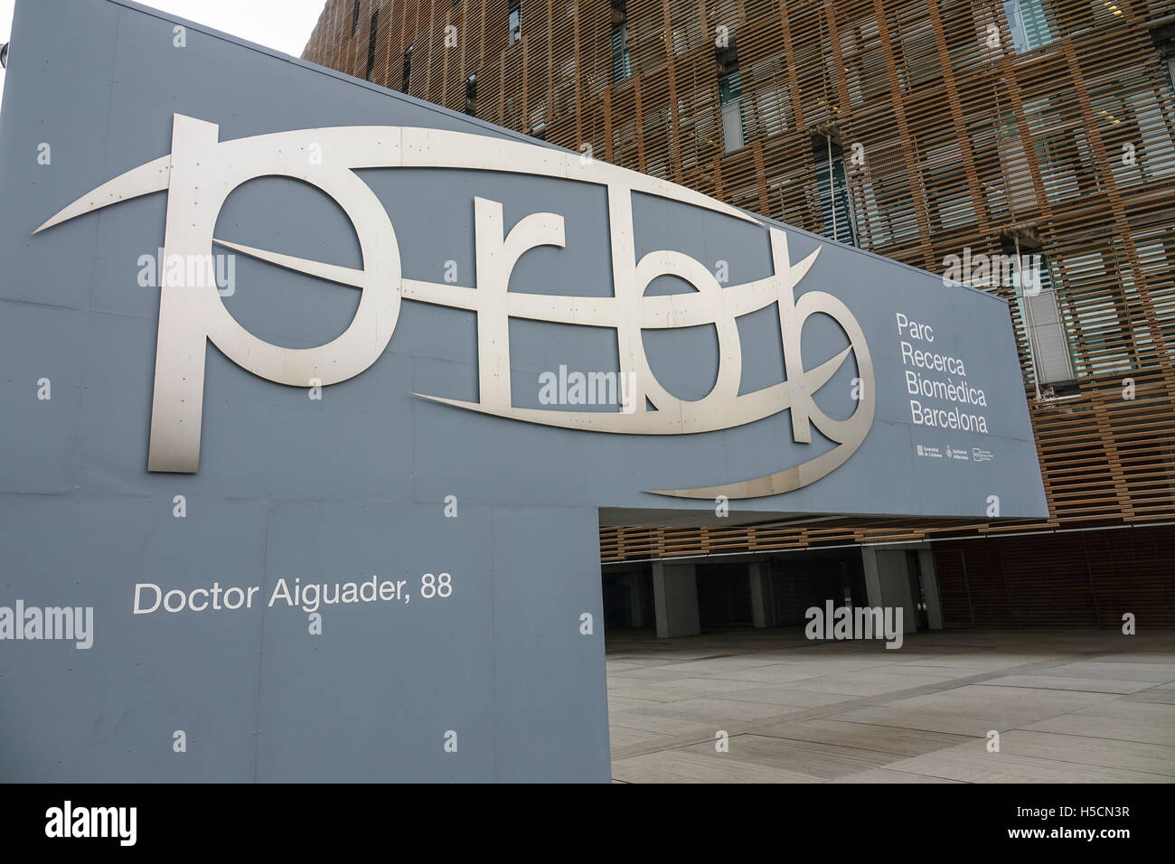 PRBB building - Biomedical Research Center in Barcelona Stock Photo - Alamy