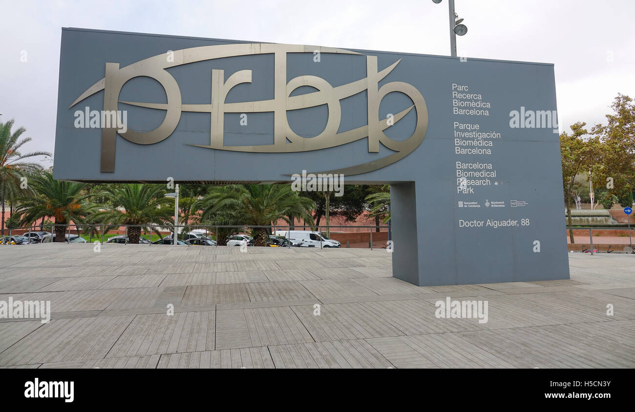 PRBB building - Biomedical Research Center in Barcelona Stock Photo - Alamy