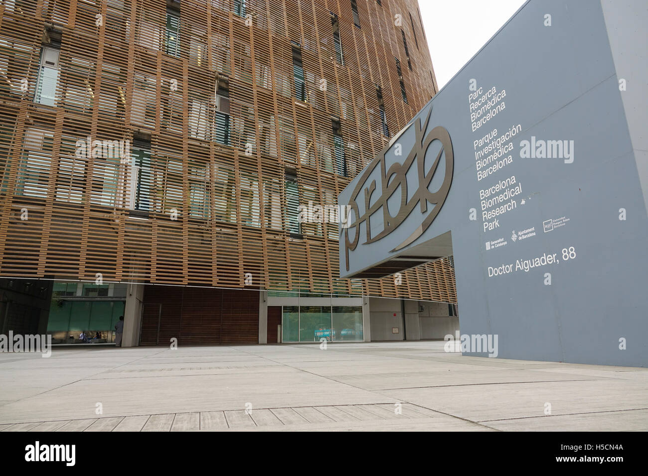PRBB building - Biomedical Research Center in Barcelona Stock Photo - Alamy