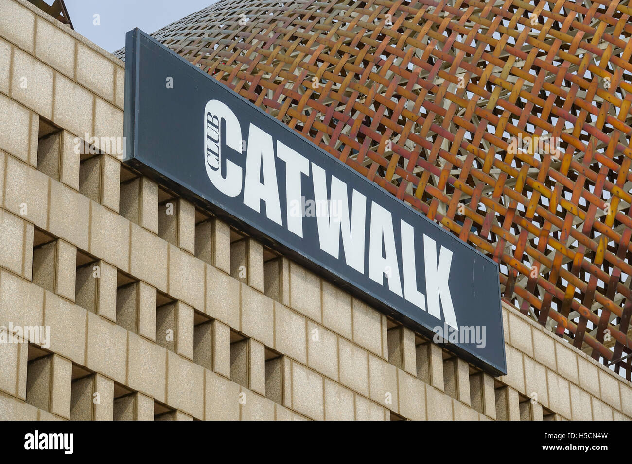 Catwalk Club at Port Olympic in Barcelona Stock Photo - Alamy