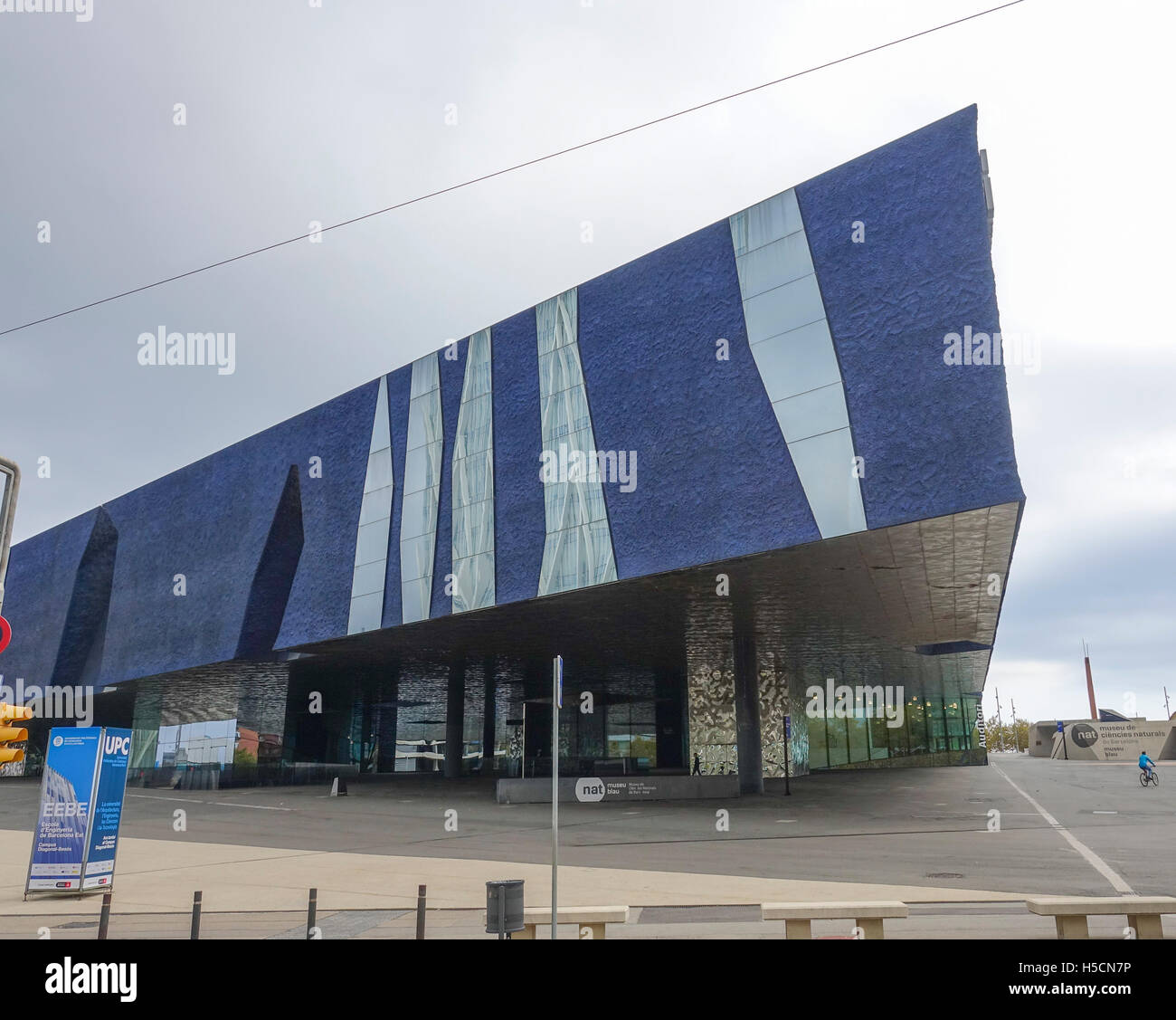 The Natural Science museum in Barcelona called Museu Blau Stock Photo ...