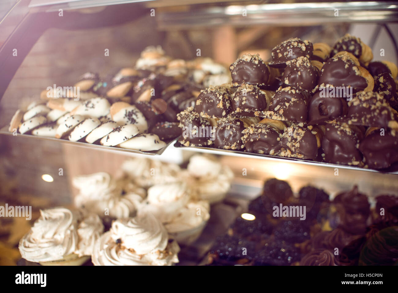 Assorted candies in the candy store Stock Photo - Alamy