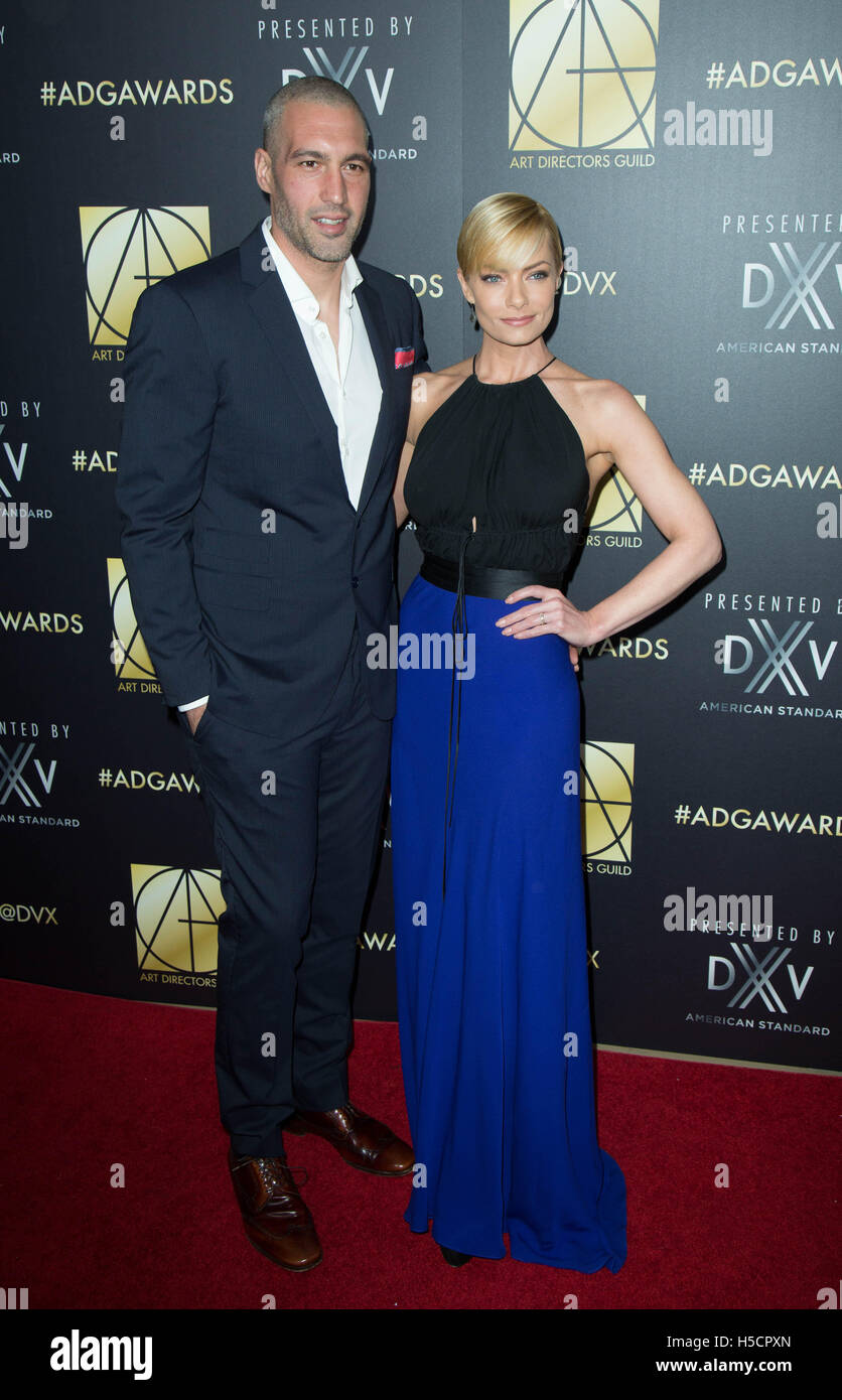 Hamzi Hijazi and Jaime Pressly attend Art Directors Guild 20th Annual ...