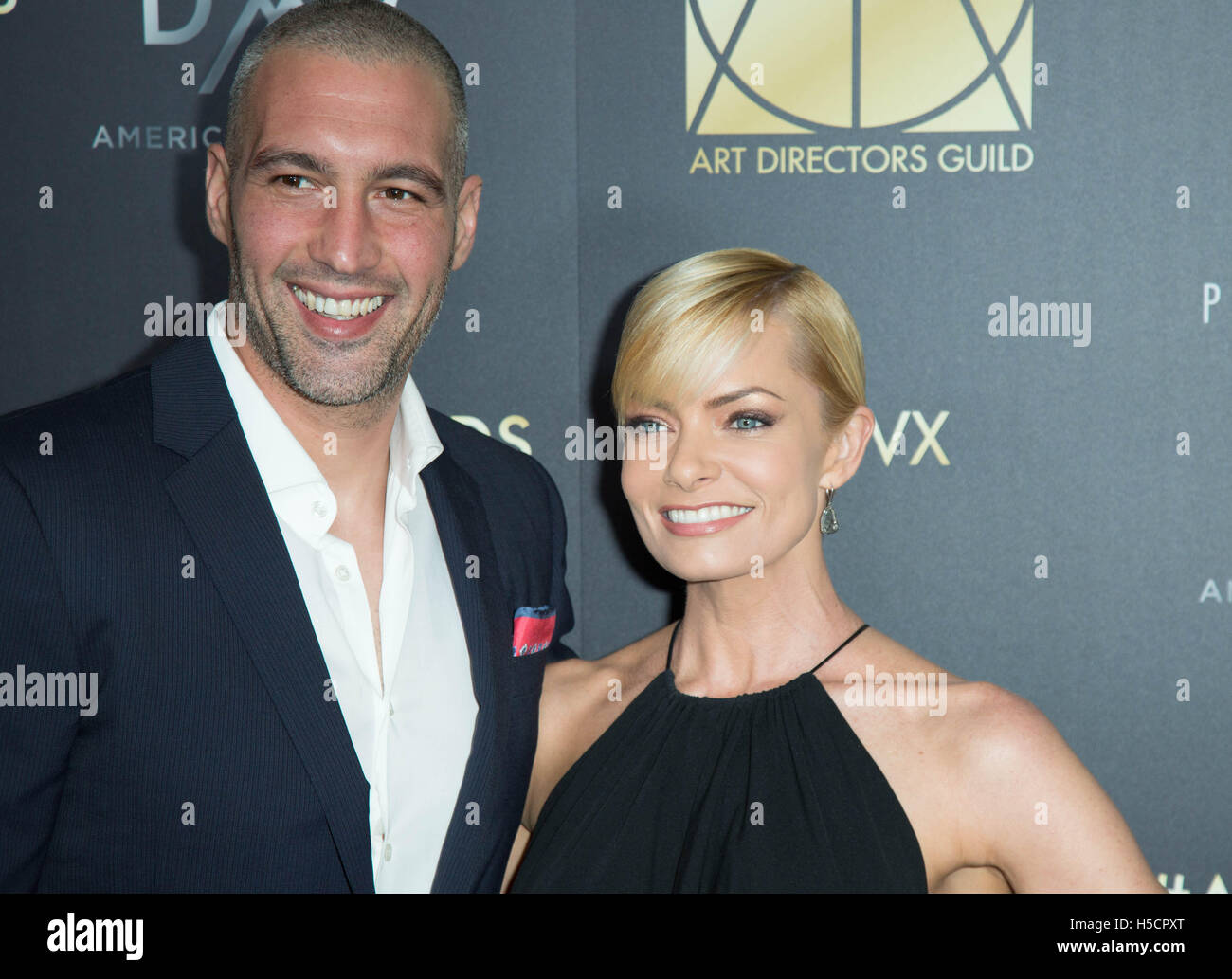 Hamzi Hijazi and Jaime Pressly attend Art Directors Guild 20th Annual ...