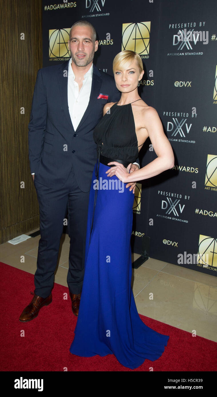 Hamzi Hijazi and Jaime Pressly attend Art Directors Guild 20th Annual ...