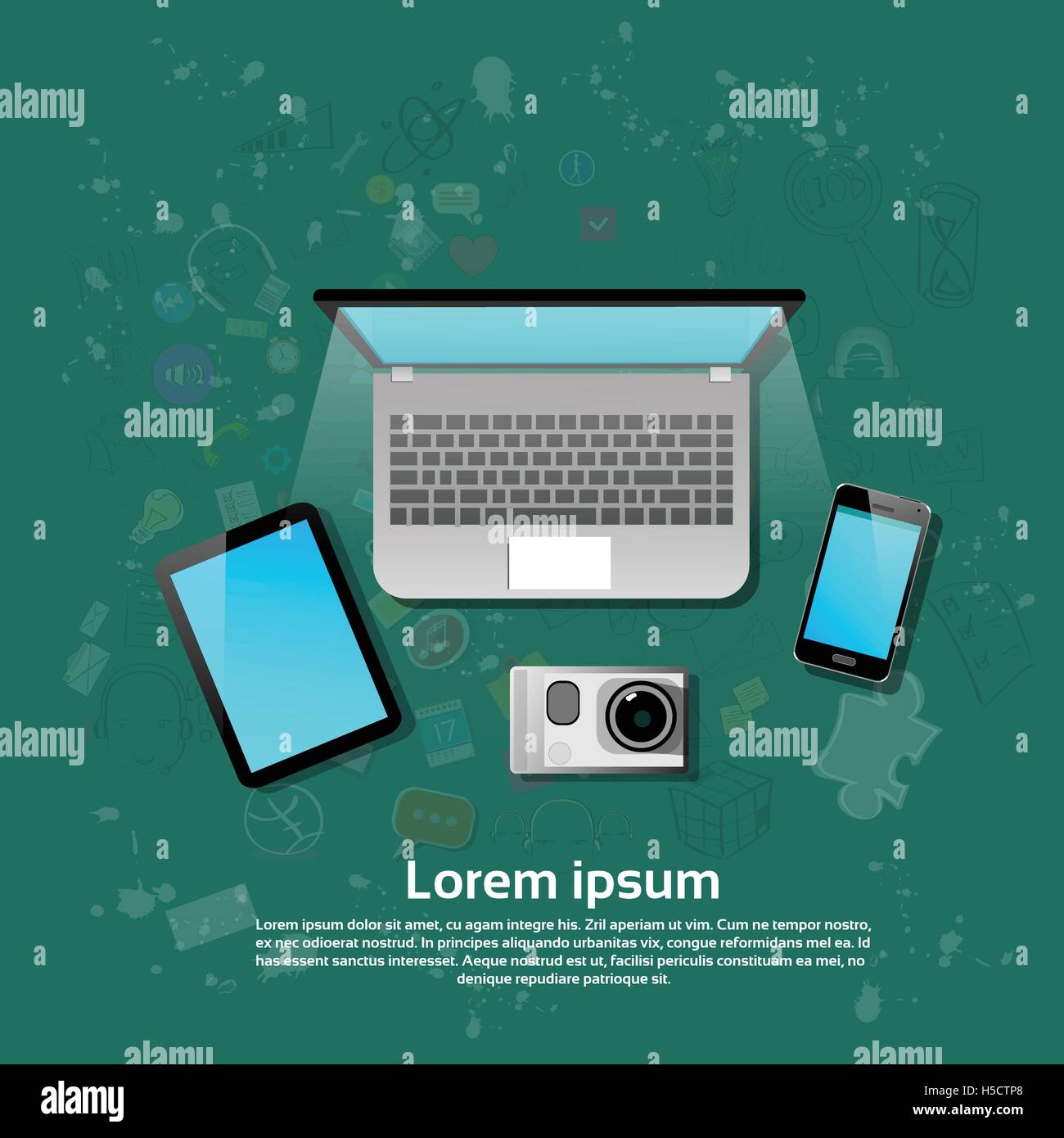 Gopro view Stock Vector Images - Alamy