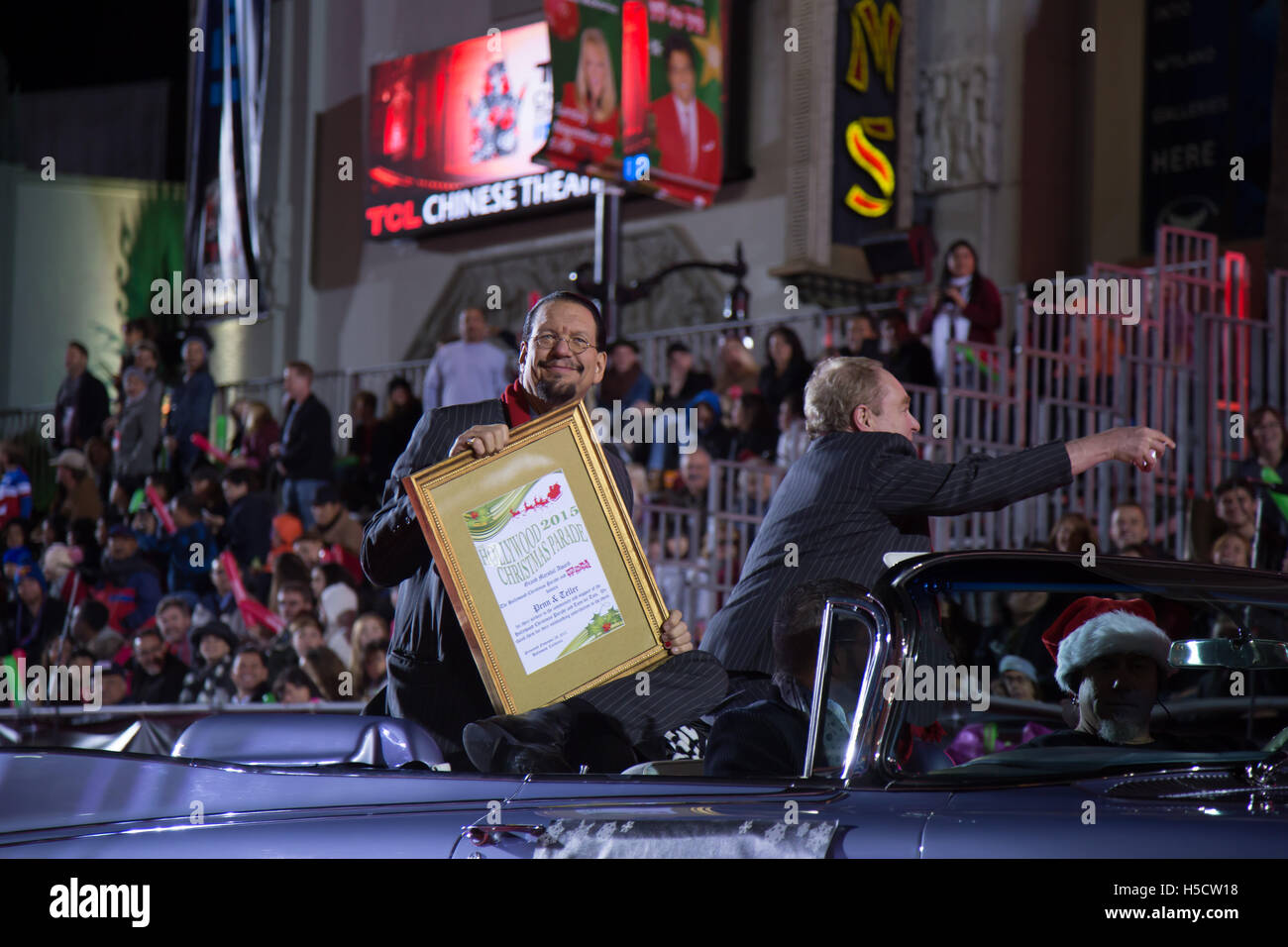 Penn and Teller attend The 84th Annual Hollywood Christmas Parade “The ...