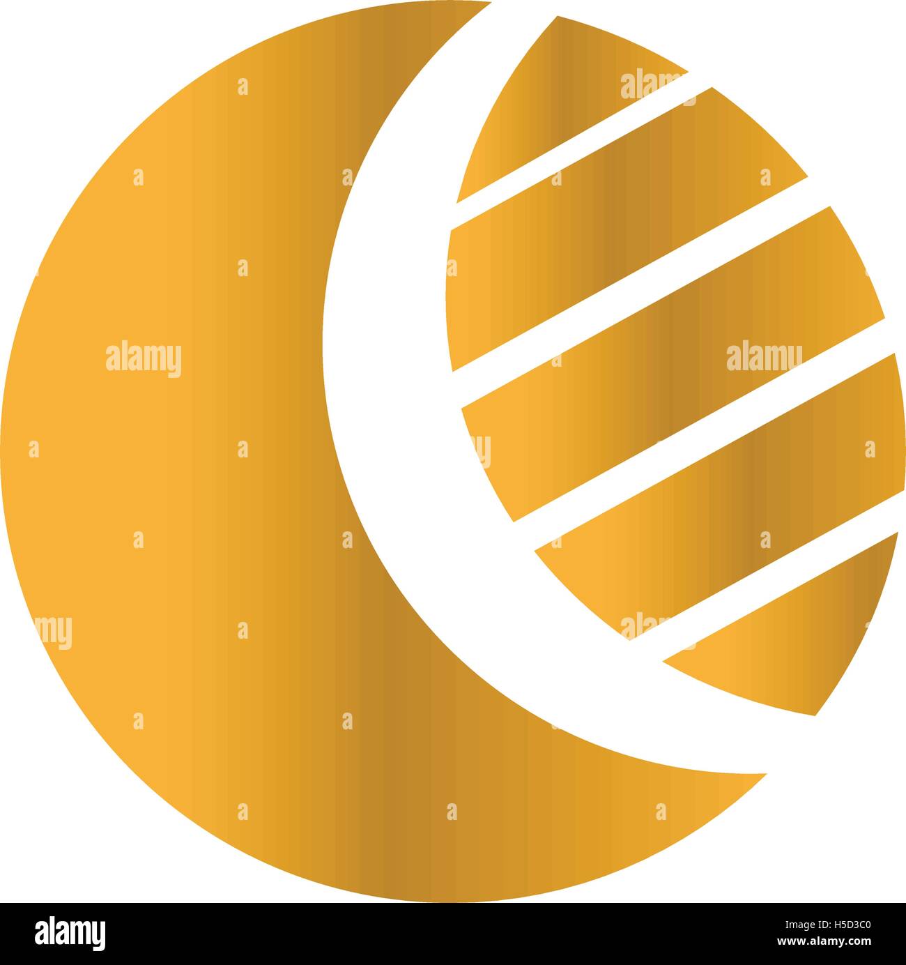 Moon Light Design Concept. Moon Logo. EPS 10 supported Stock Vector ...