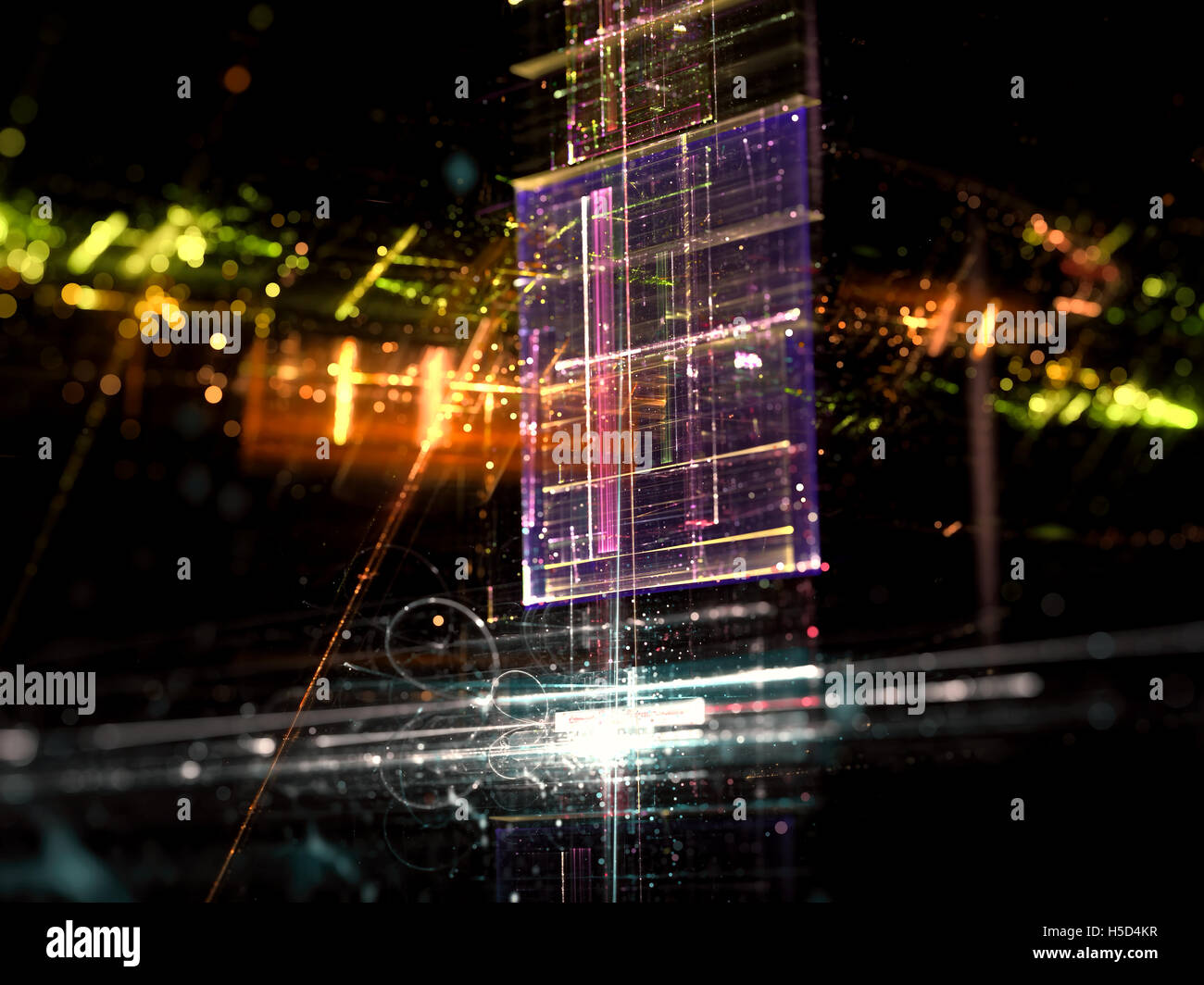 Abstract tech blur - digitally generated image Stock Photo - Alamy