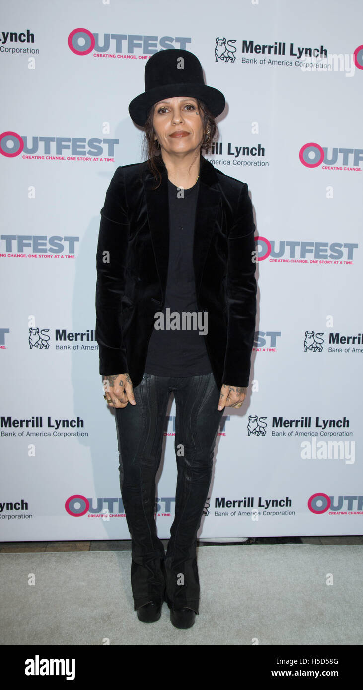 Linda Perry attends the 11th annual Outfest Legacy Awards, co-presented ...