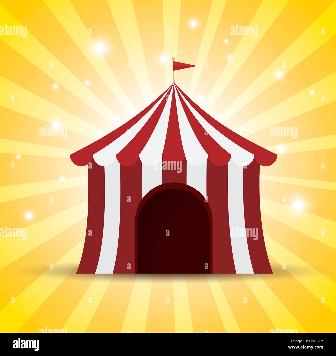 Red star white in center Stock Vector Images - Alamy