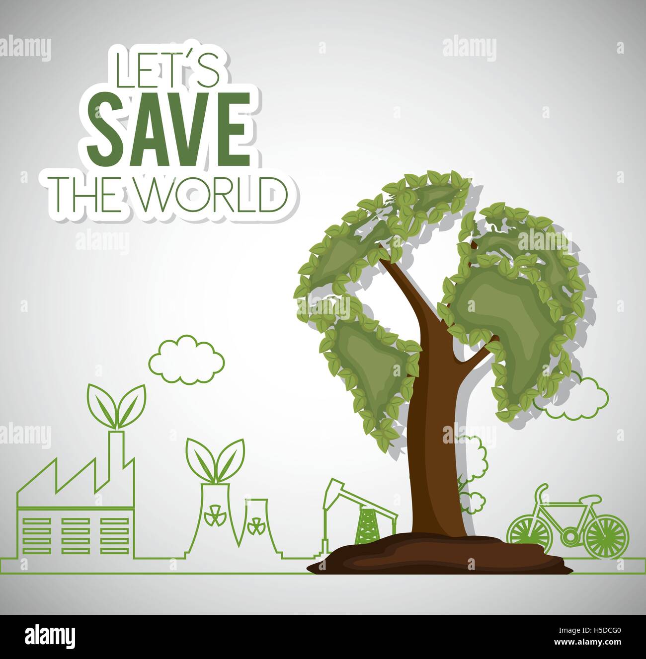 Lets save planet earth ecology hi-res stock photography and images - Alamy