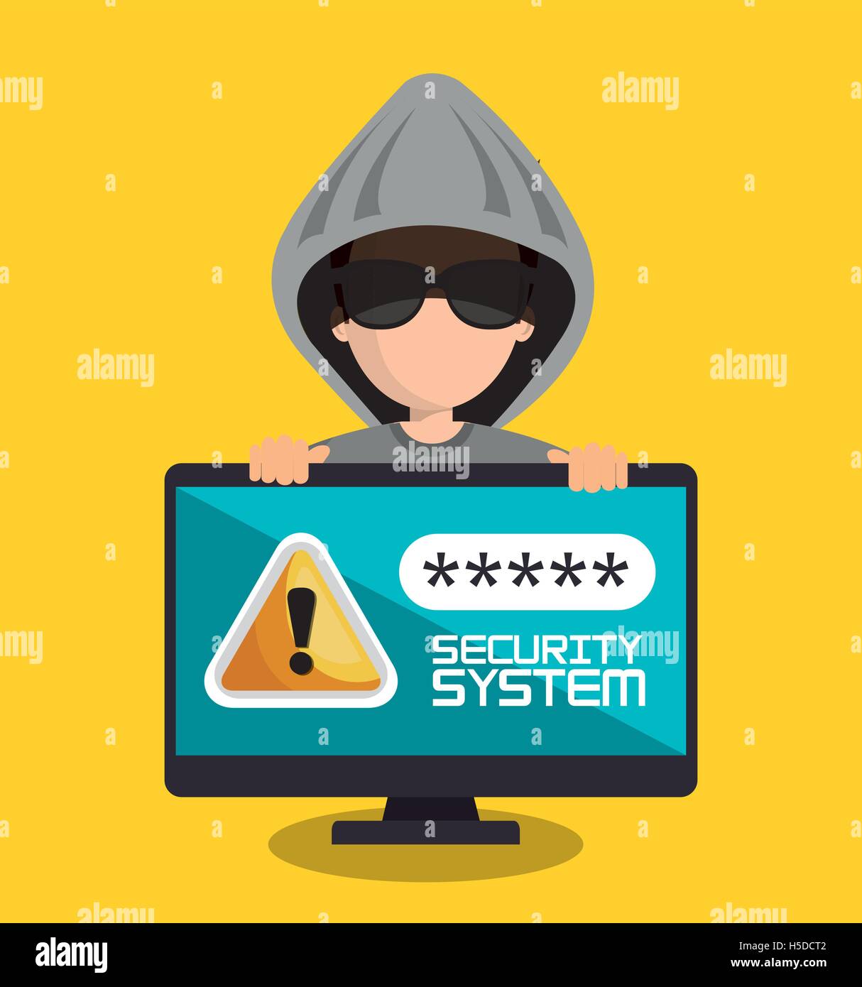 security system password hacker Stock Vector Image & Art - Alamy