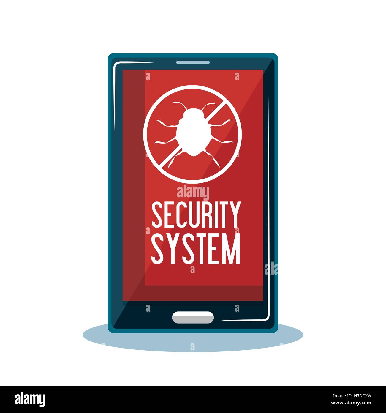mobile security system protection Stock Vector Image & Art - Alamy