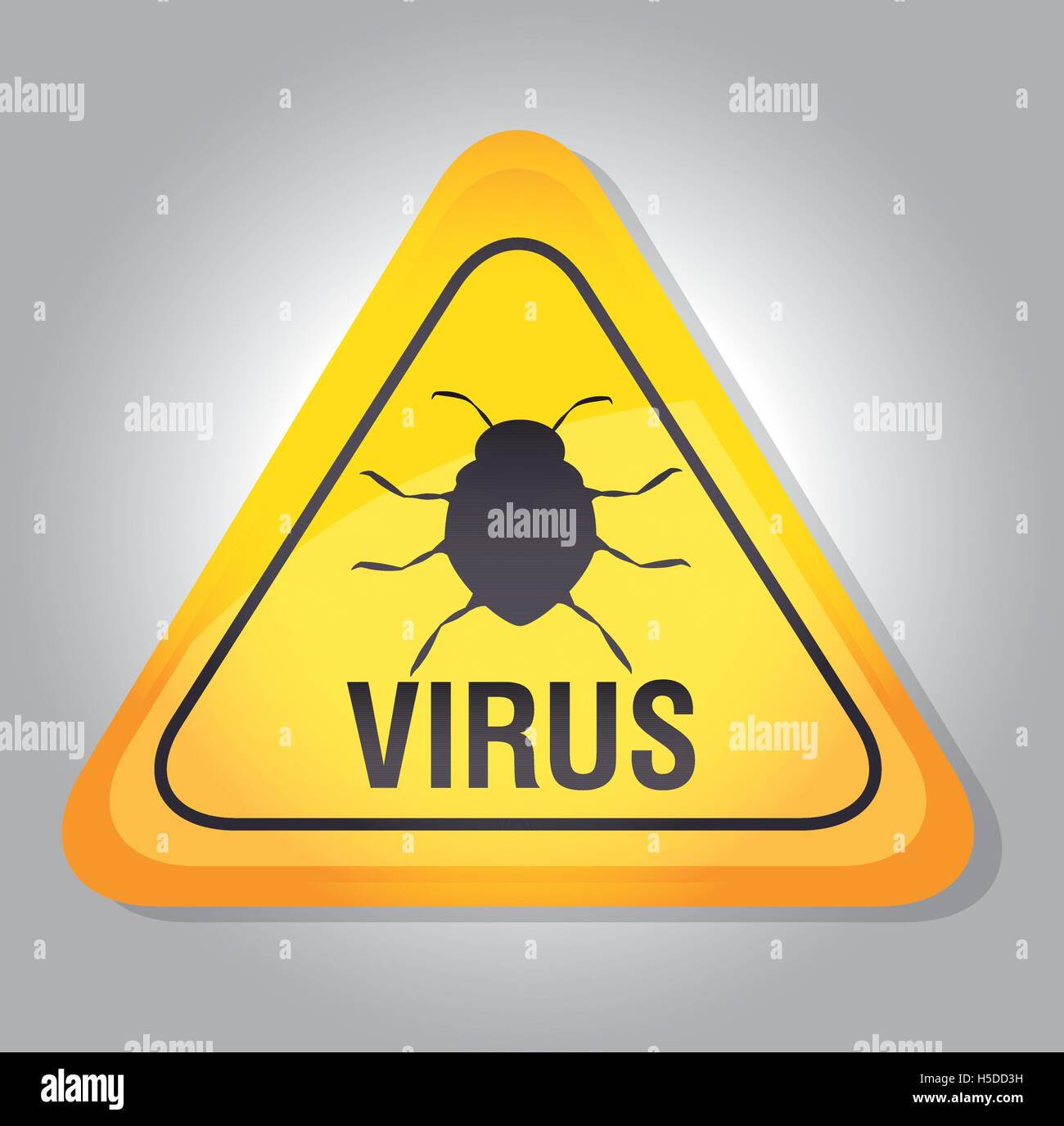 Detection bug illustration software Stock Vector Images - Alamy