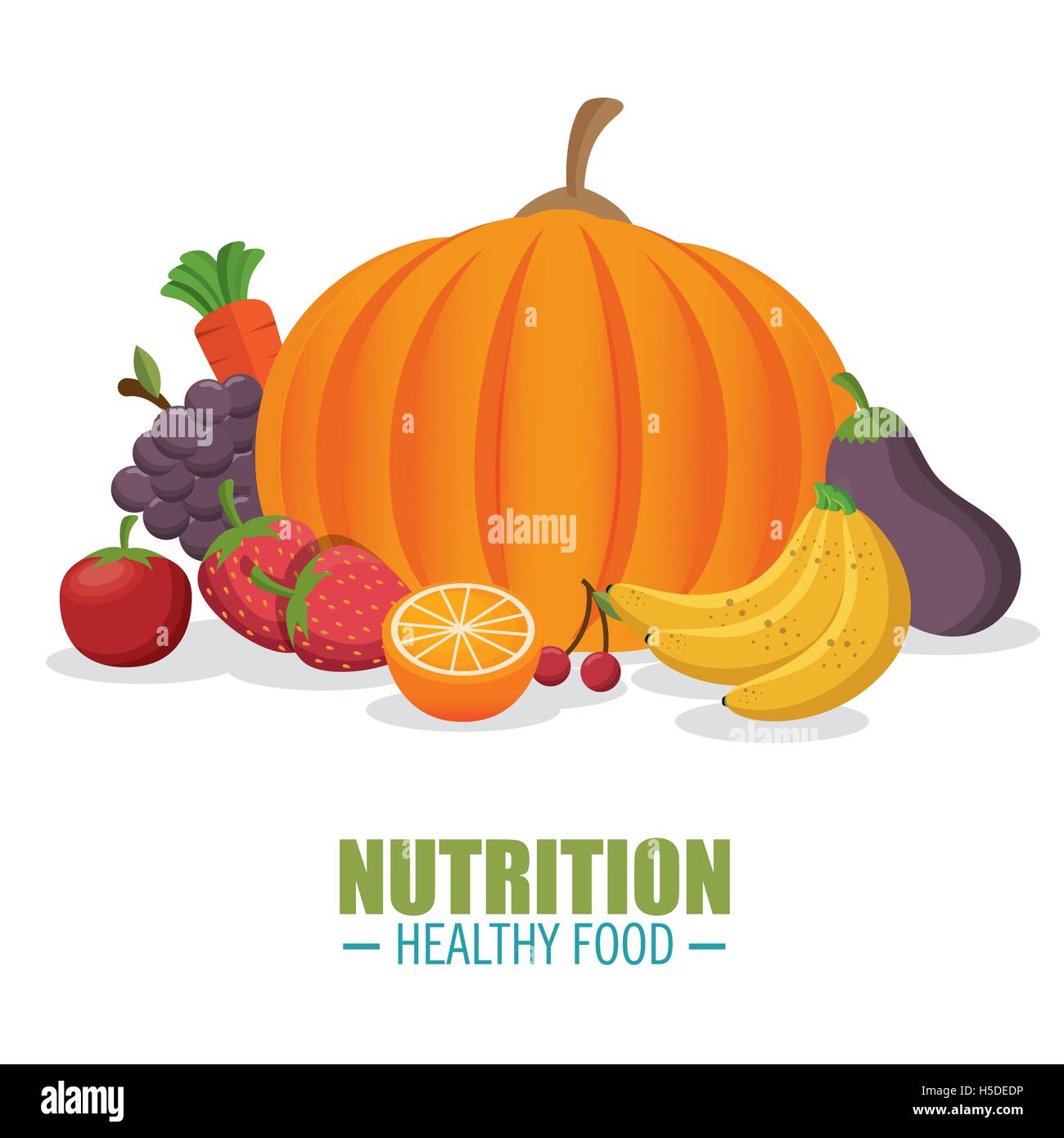 Vegetables spices on table Stock Vector Images - Alamy