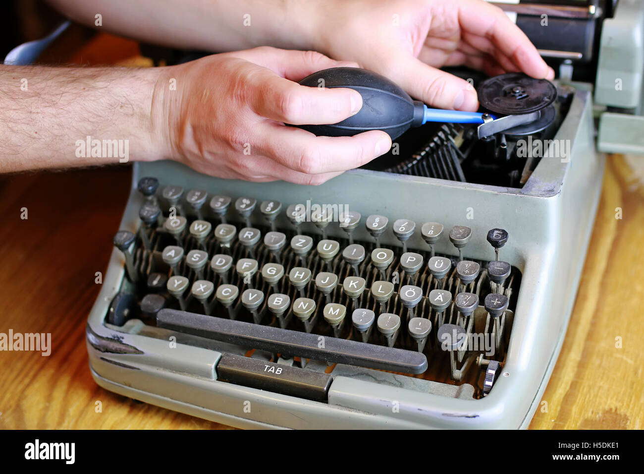 retro typewriter letter Stock Photo - Alamy