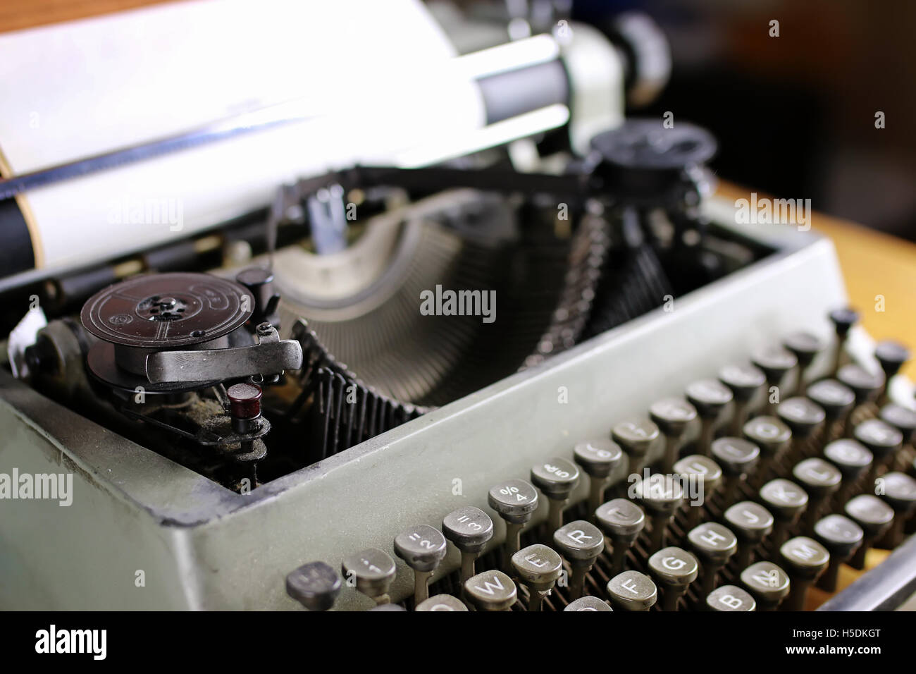 retro typewriter letter Stock Photo - Alamy