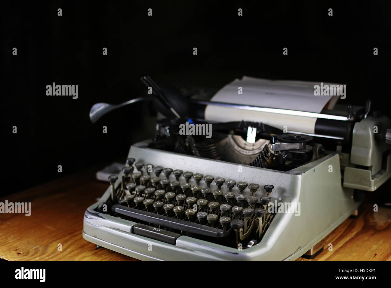 retro typewriter letter Stock Photo - Alamy