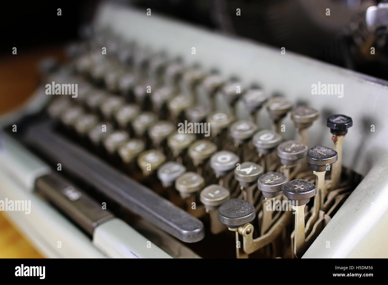 retro typewriter letter Stock Photo - Alamy