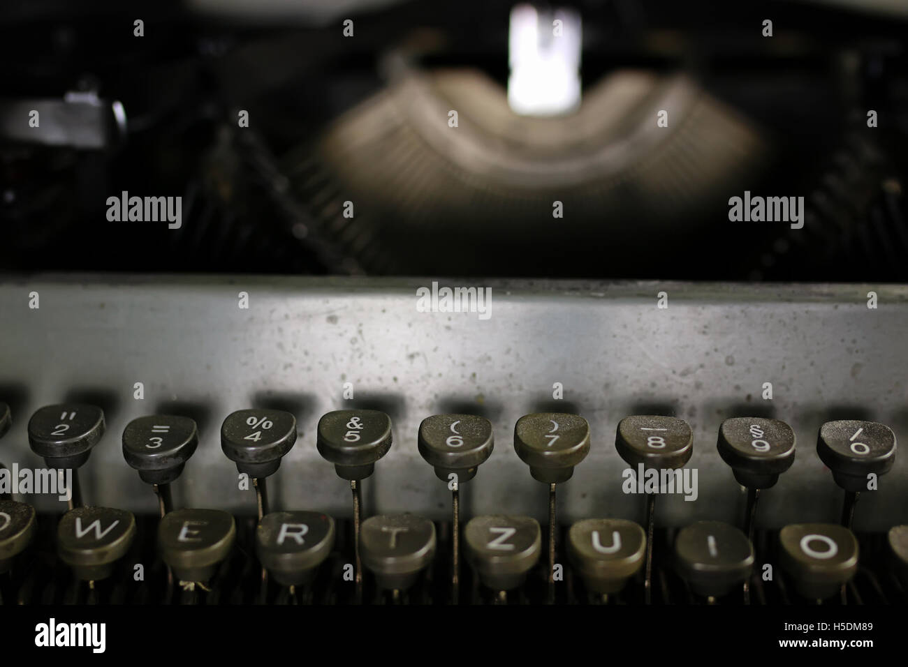 retro typewriter letter Stock Photo - Alamy