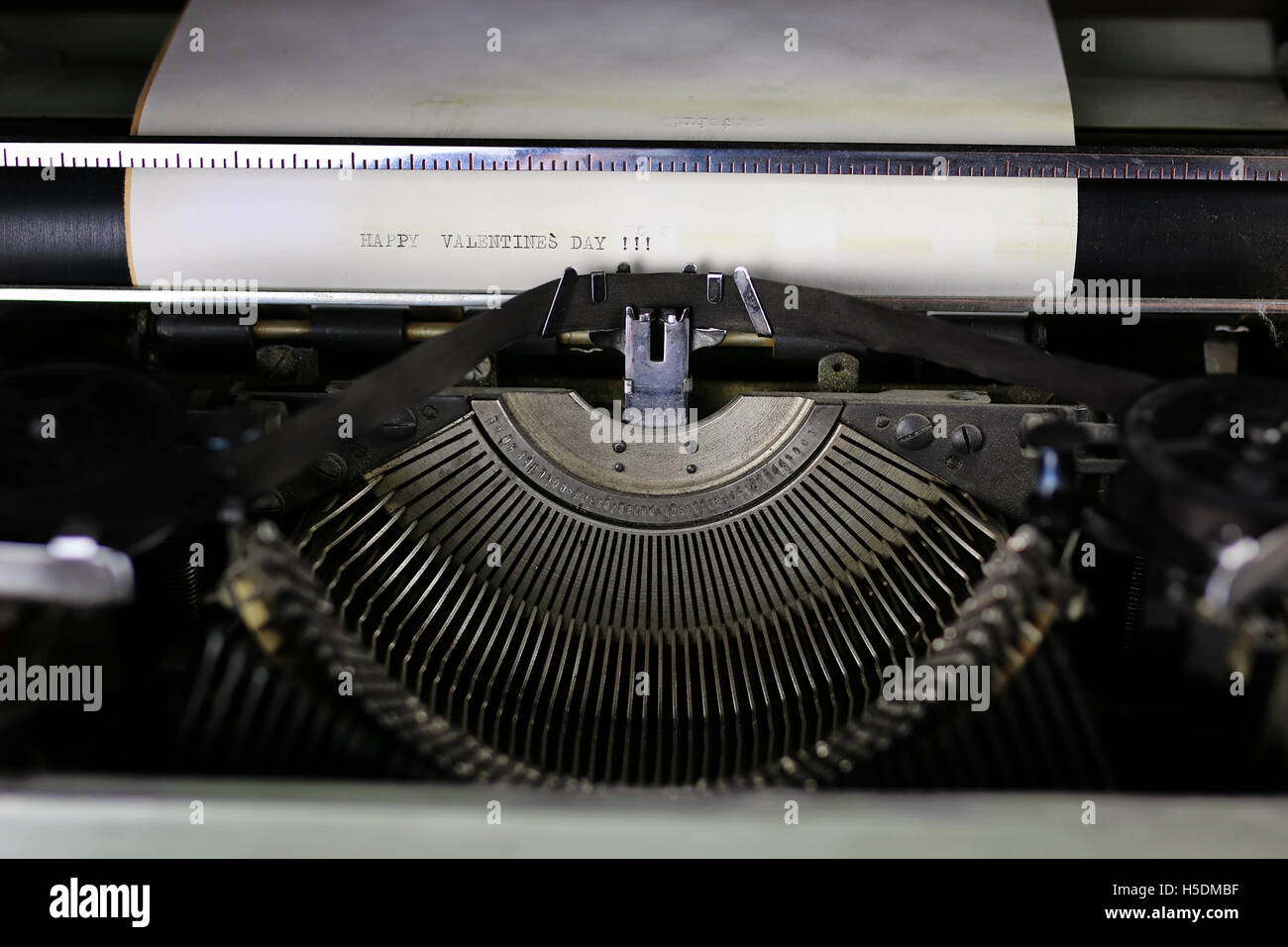 retro typewriter letter Stock Photo - Alamy