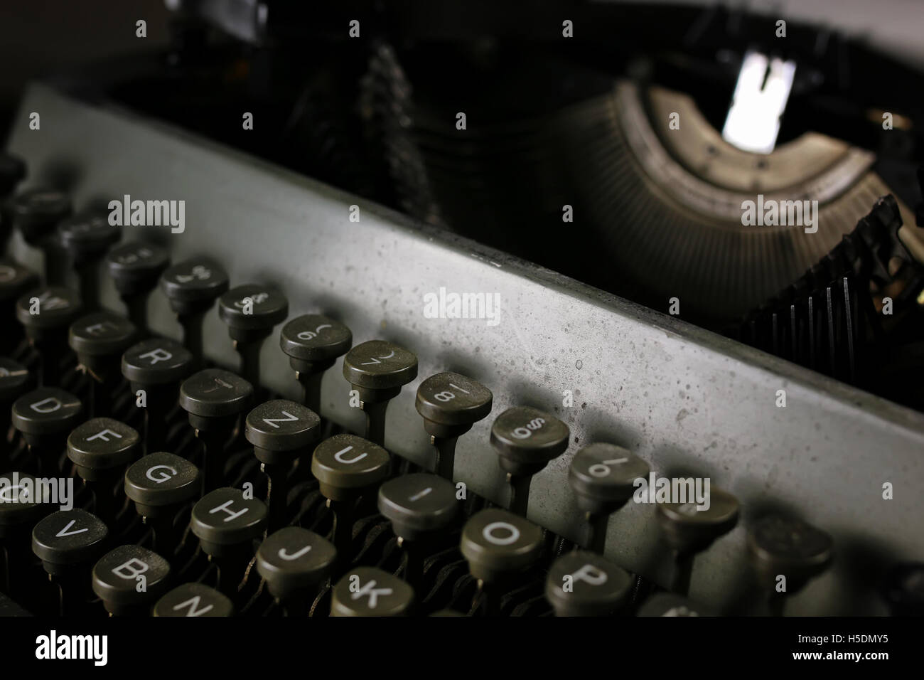 retro typewriter letter Stock Photo - Alamy