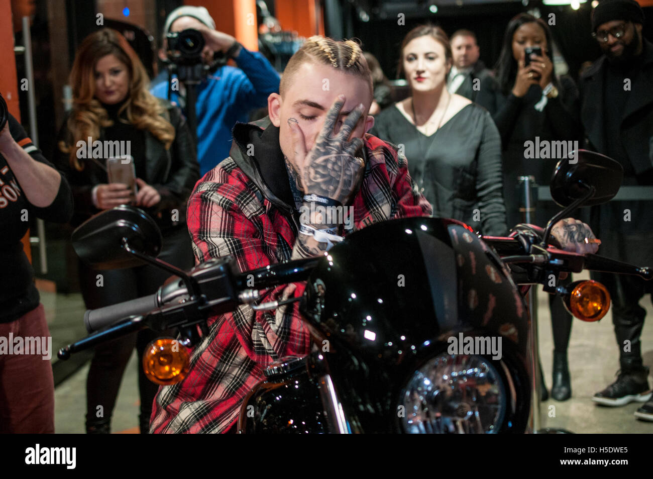 Caskey attends Harley-Davidson and Rolling Stone Celebrate New York ...