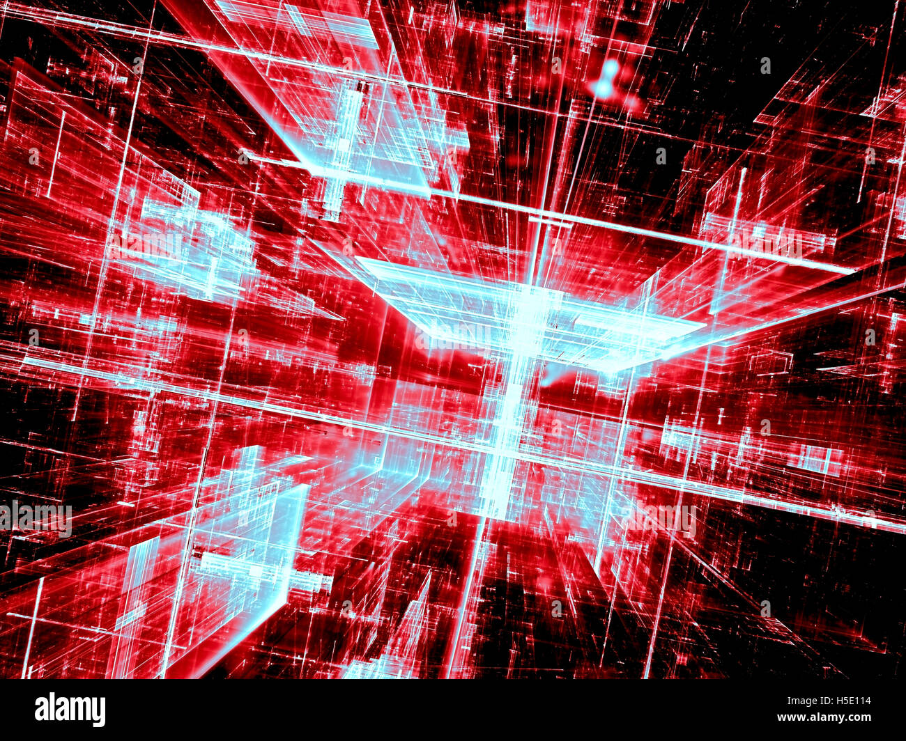 Abstract glass tech background - digitally generated image Stock Photo ...