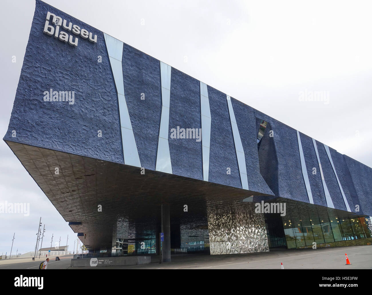 The Natural Science museum in Barcelona called Museu Blau Stock Photo ...
