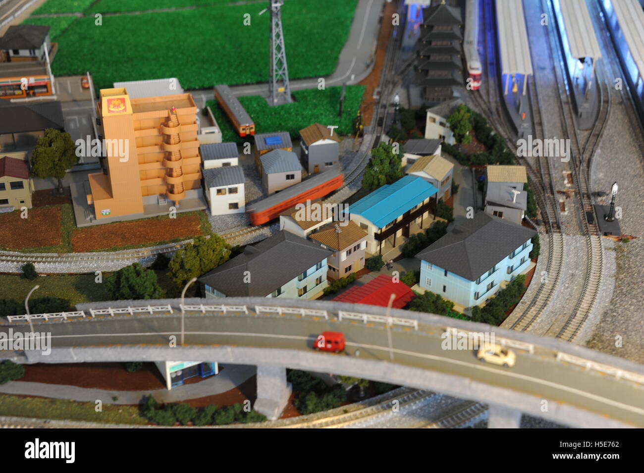 Ebina Poppo Shop Railway Restaurant Japan Stock Photo - Alamy