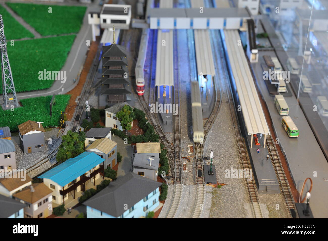 Ebina Poppo Shop Railway Restaurant Japan Stock Photo - Alamy