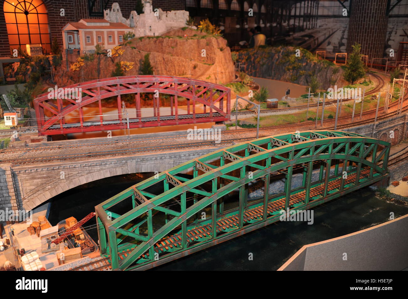 Original Railway Model Museum Japan Stock Photo - Alamy
