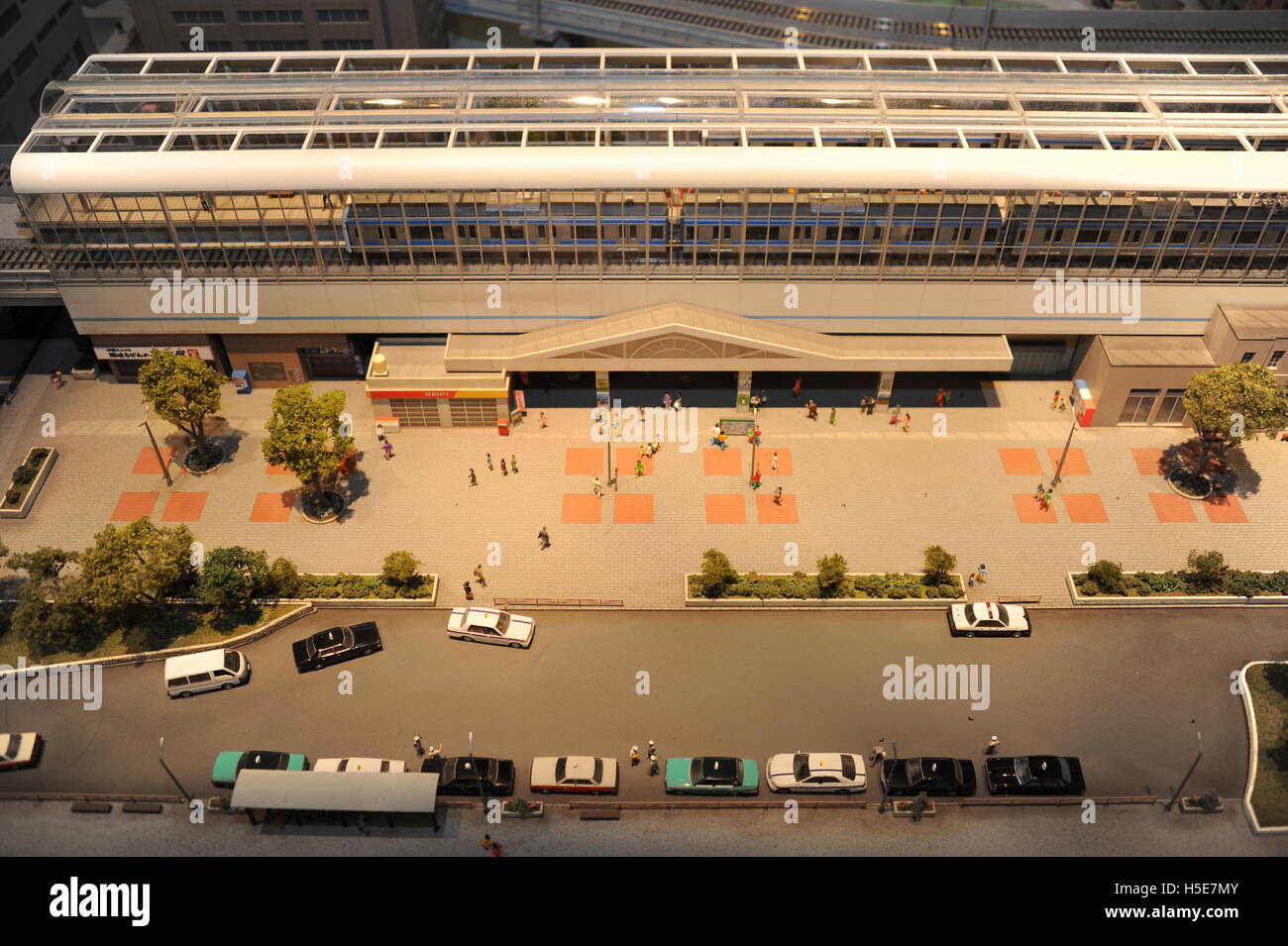 Original Railway Model Museum Japan Stock Photo - Alamy