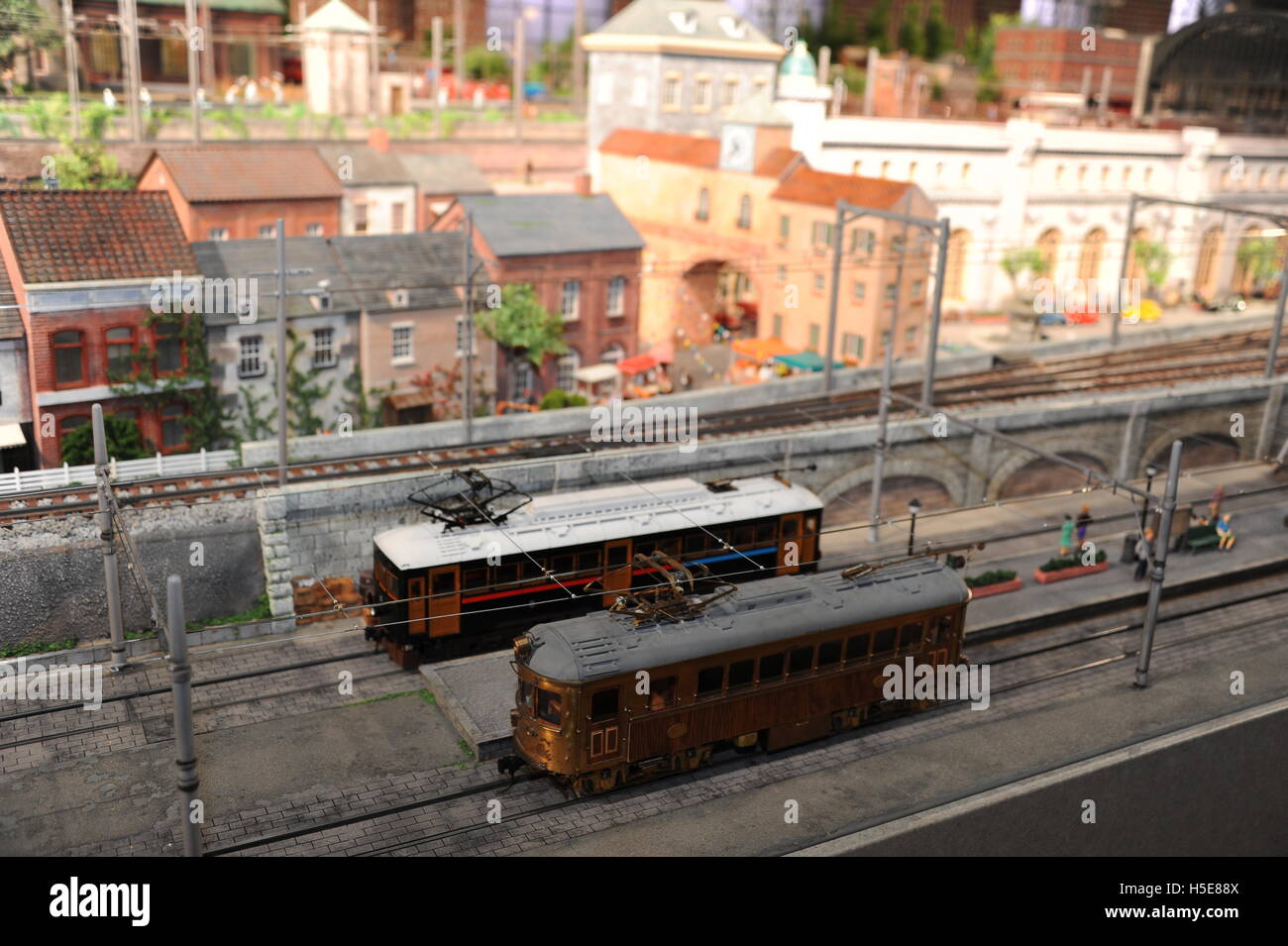 Original Railway Model Museum Japan Stock Photo - Alamy